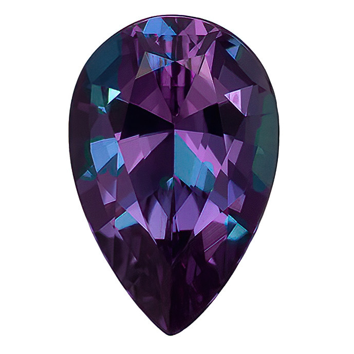 Pear Cut Lab Grown Alexandrite Loose Stone - pear-alexandrite-loose ...